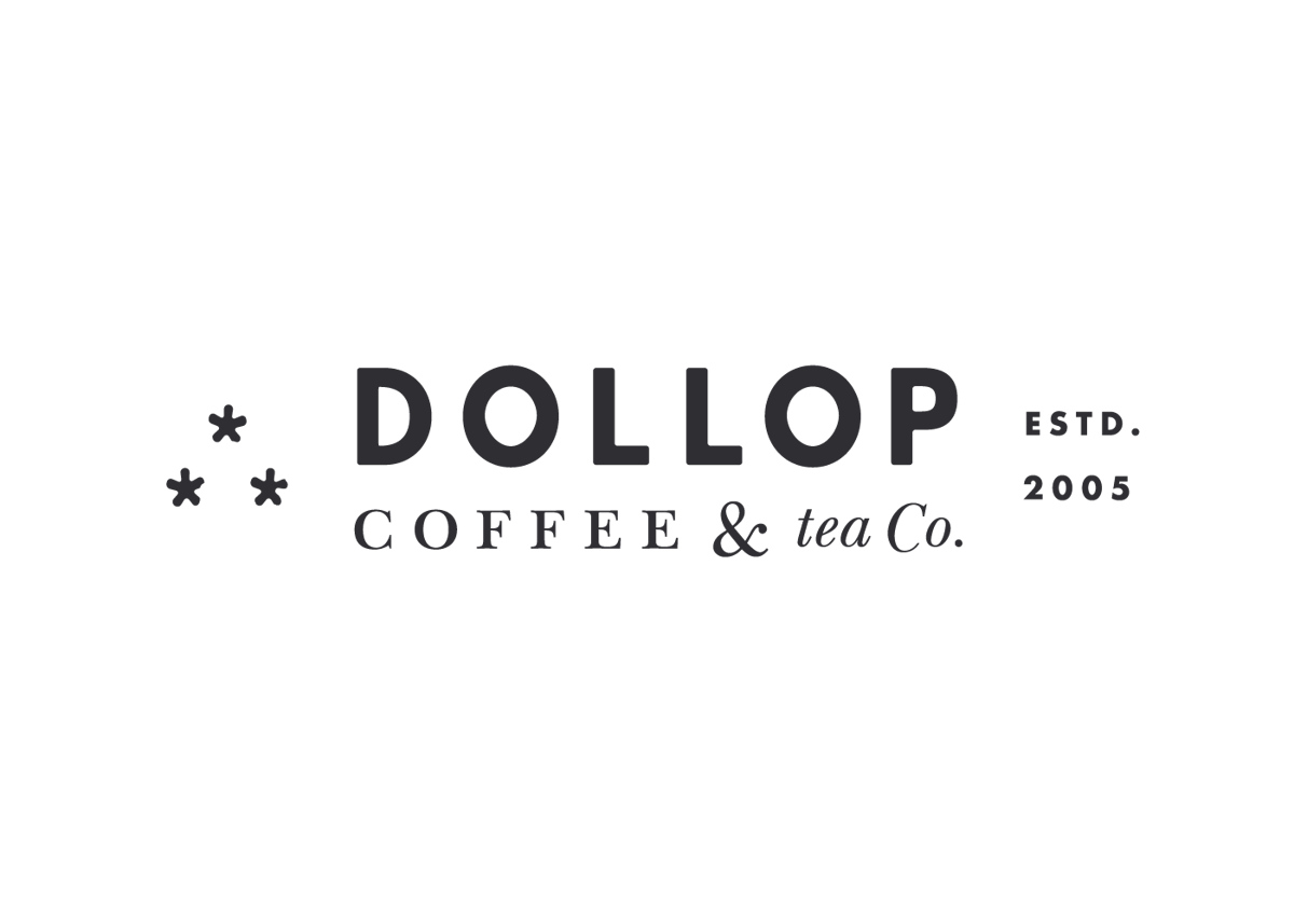 Brand Identity for Dollop Coffee & Tea | Firebelly